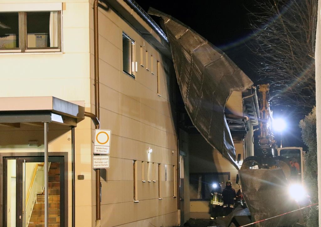 Europe's winter storm sweeps into Austria with heavy winds