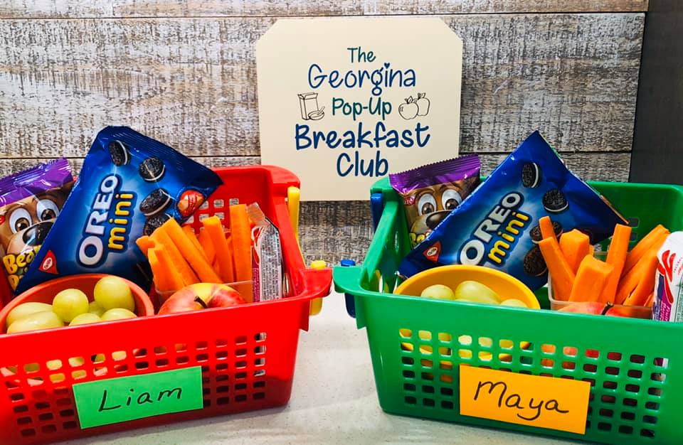 Georgina 'Pop-Up Breakfast Club' delivers food to kids in need