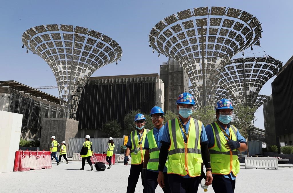 Emirati officials say fire strikes site of Dubai's Expo 2020