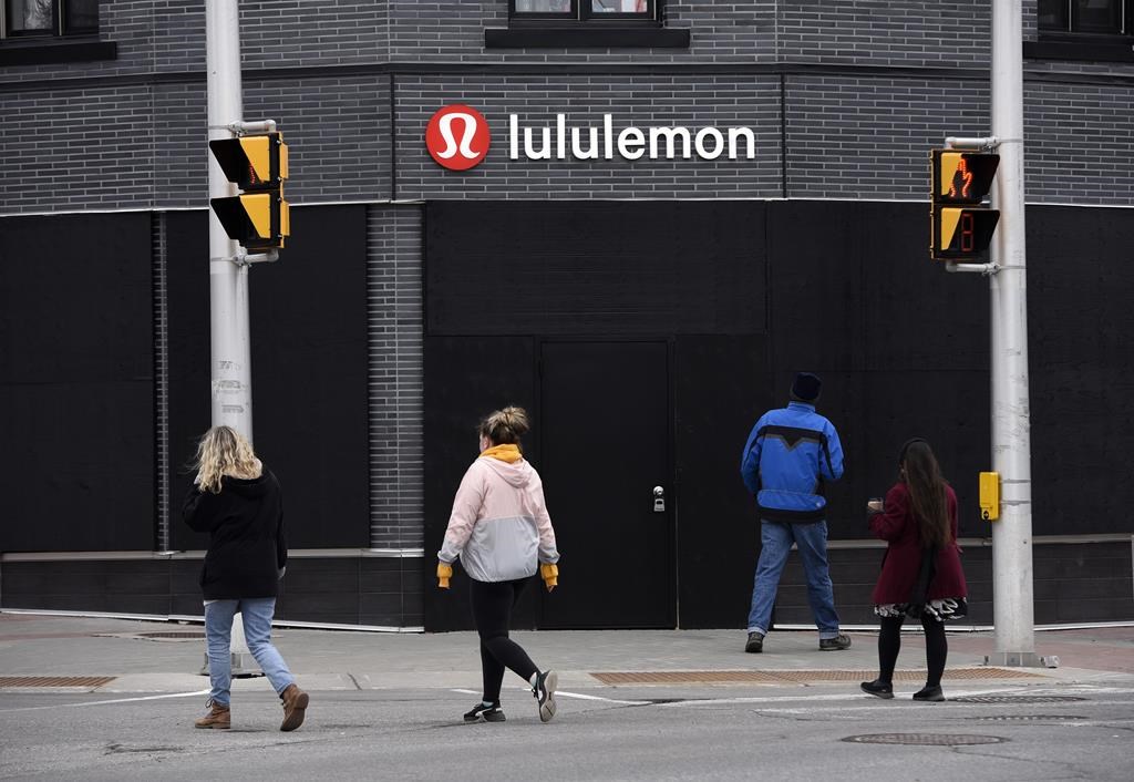 Lululemon Q1 profit falls with many stores closed amid COVID-19 pandemic