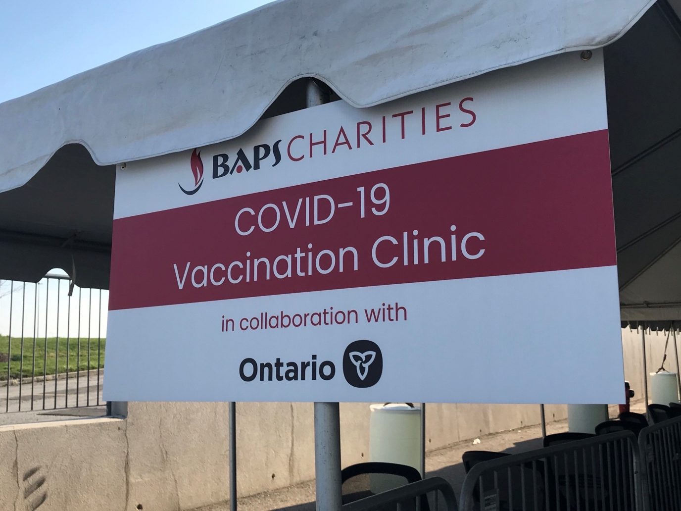 BAPS Shri Swaminarayan Mandir hosting pop-up vaccination clinic for 18+