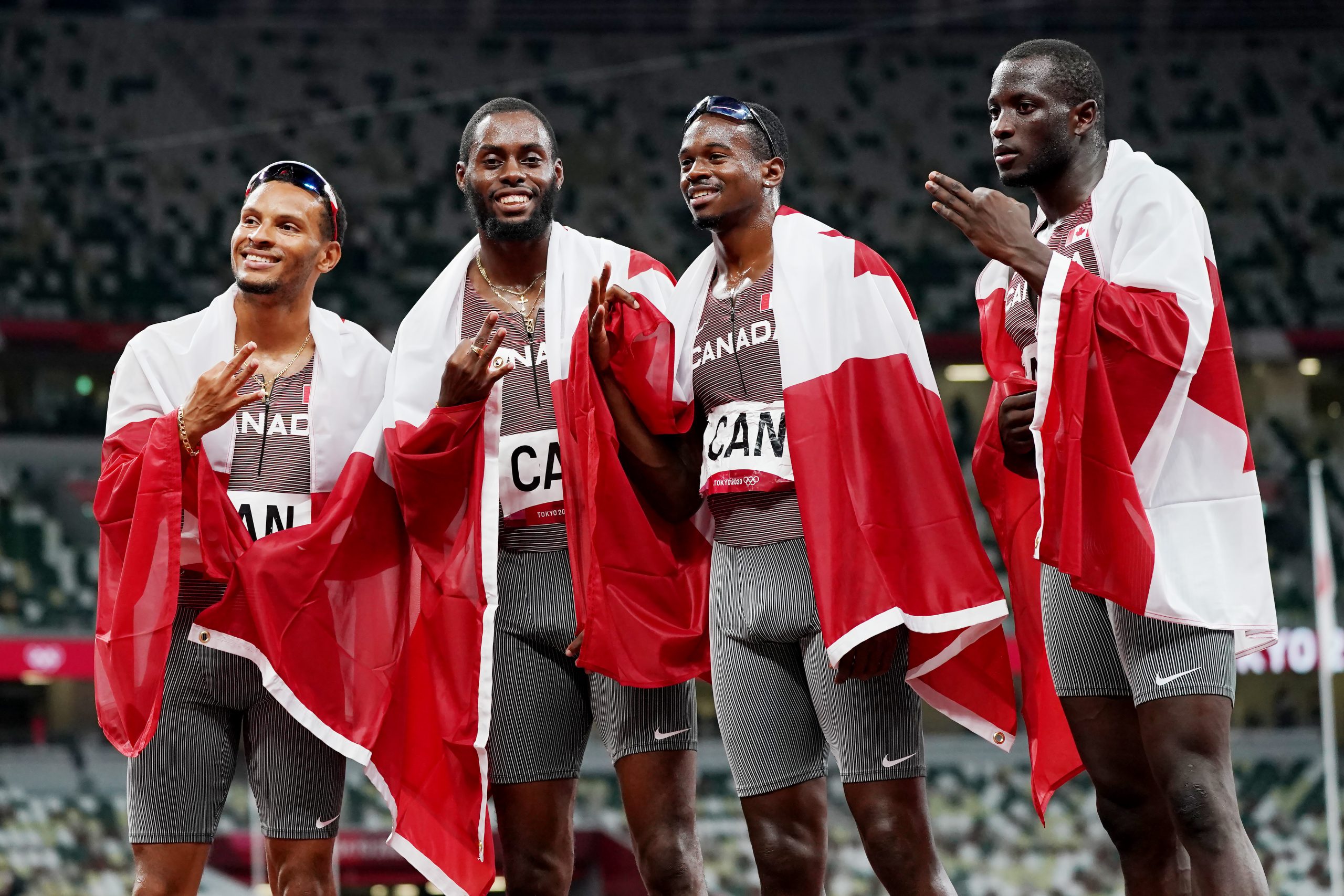 Canada to receive 4x100 men's relay silver medals from Tokyo Olympics