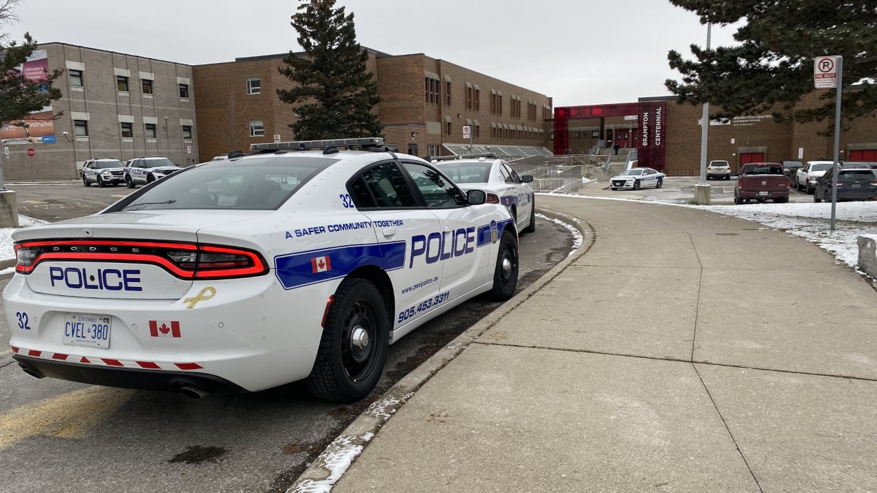 Brampton high school in lockdown after woman seen with gun in area