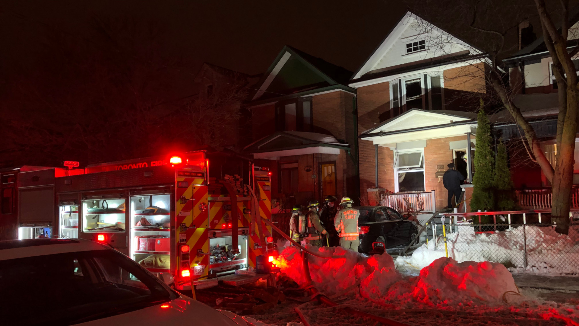 2 dead after two-alarm west end Toronto house fire