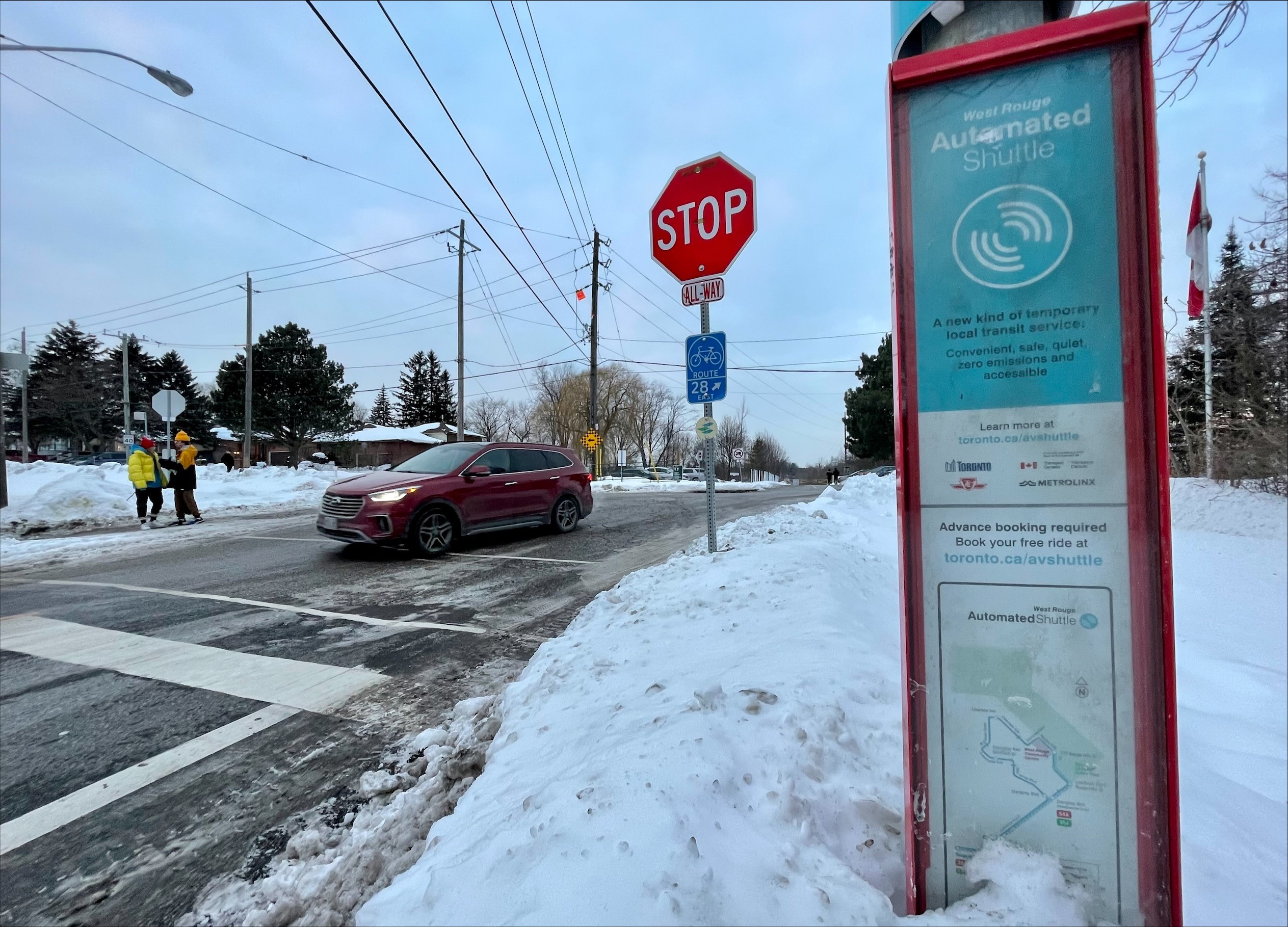 Toronto autonomous shuttle pilot project ends after vehicle company ...