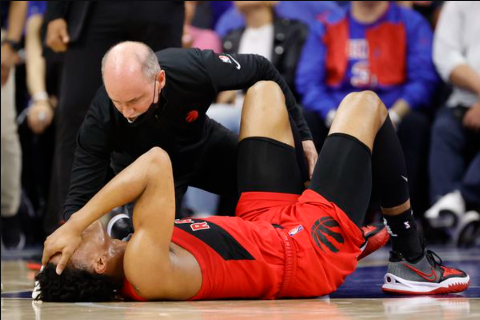 Raptors rookie Scottie Barnes ruled out for Game 2 vs. 76ers with ankle ...