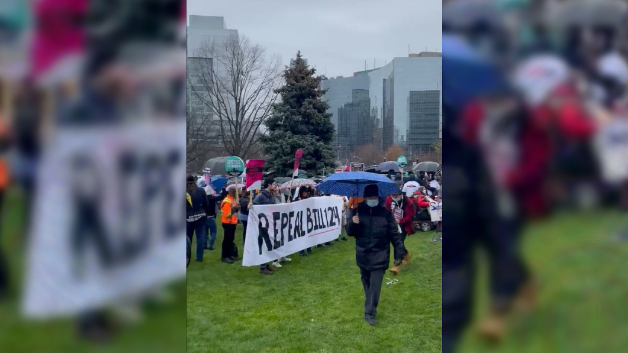 May Day rallies demand workers' issues be front and centre in June election