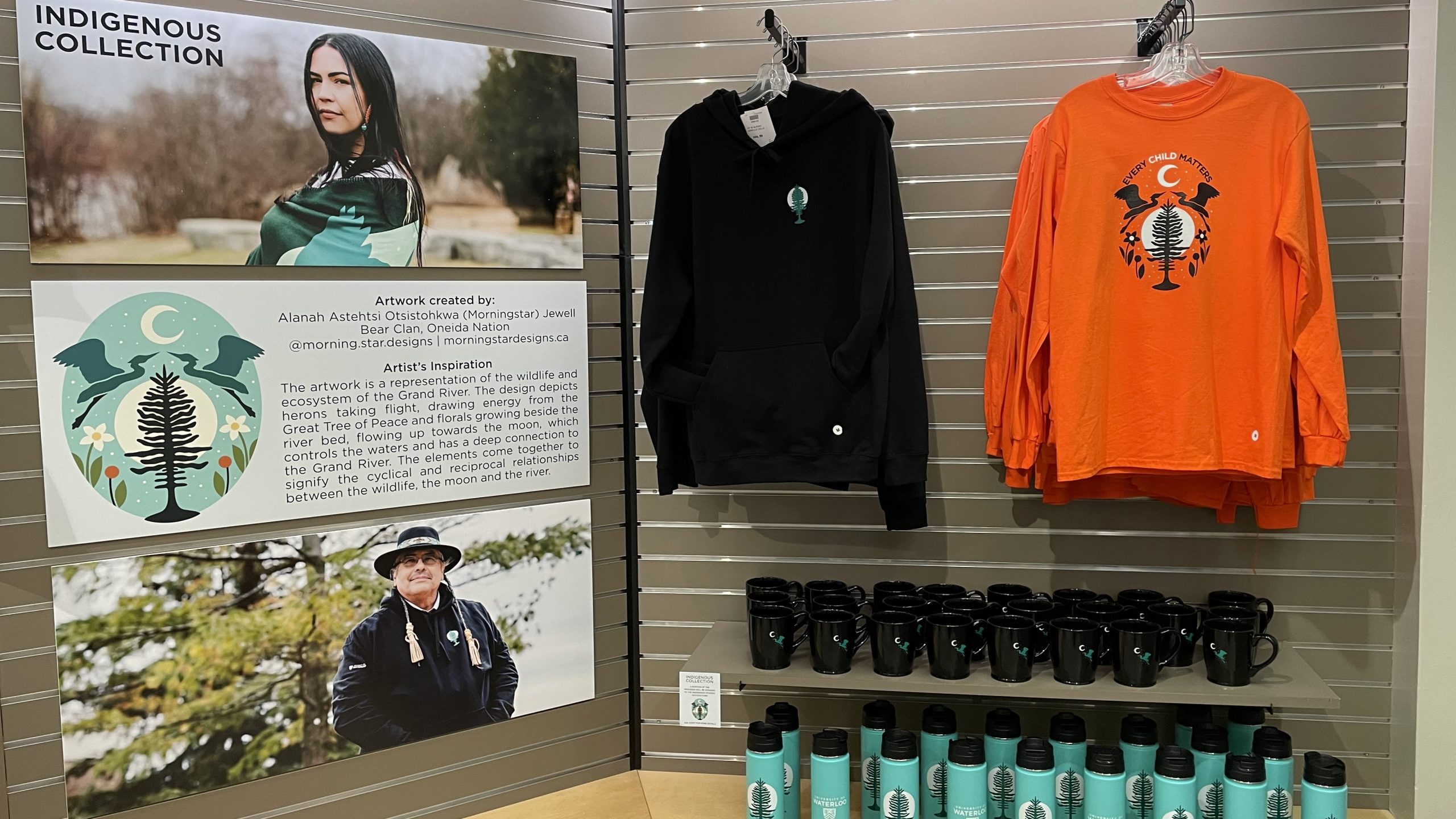 University of Waterloo campus store supporting Indigenous students