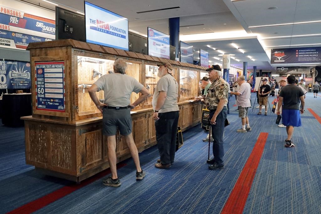 NRA opens gun convention in Texas after school massacre