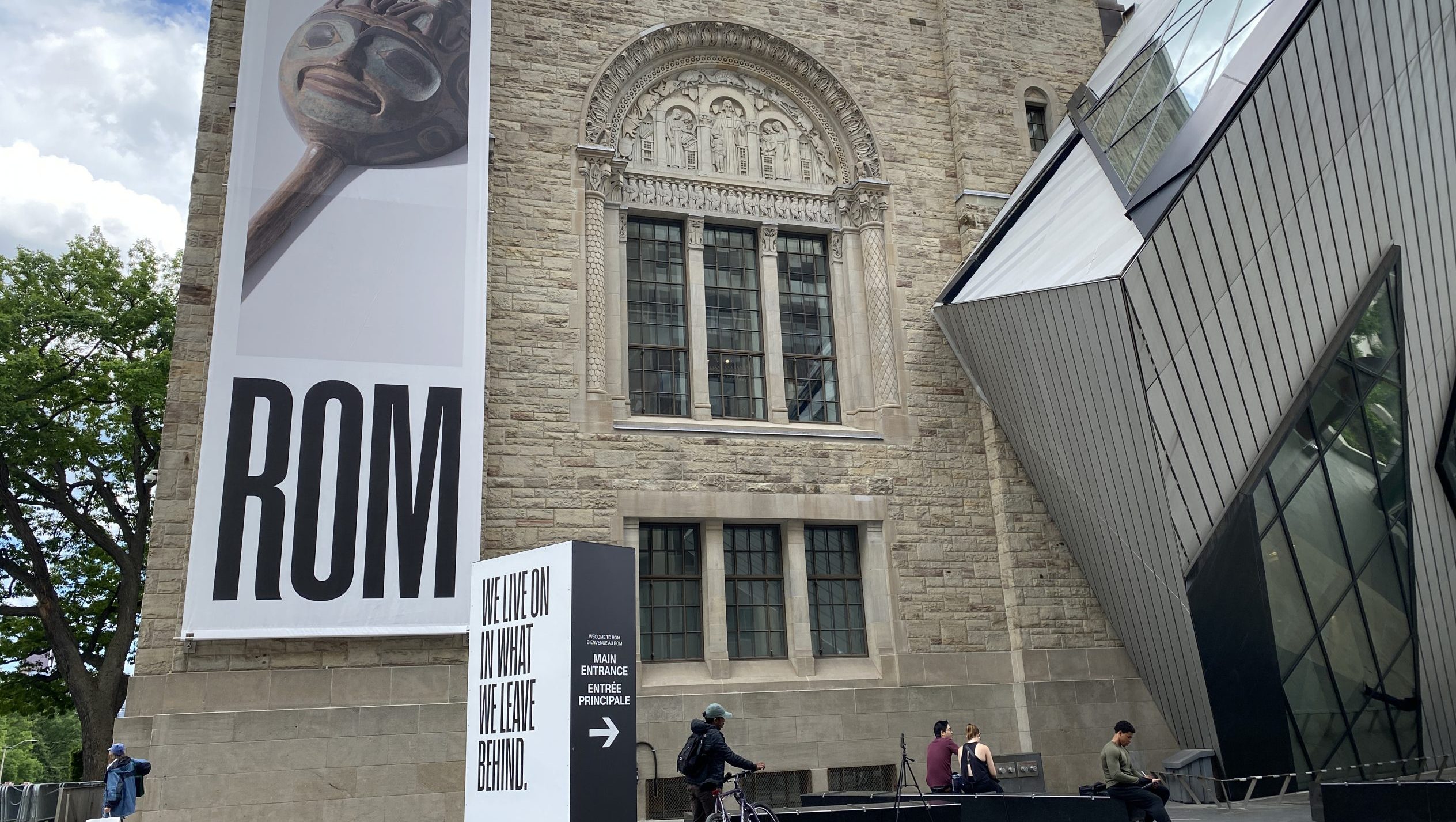 Entry to the ROM's main floor is free all summer, inviting people 'back ...