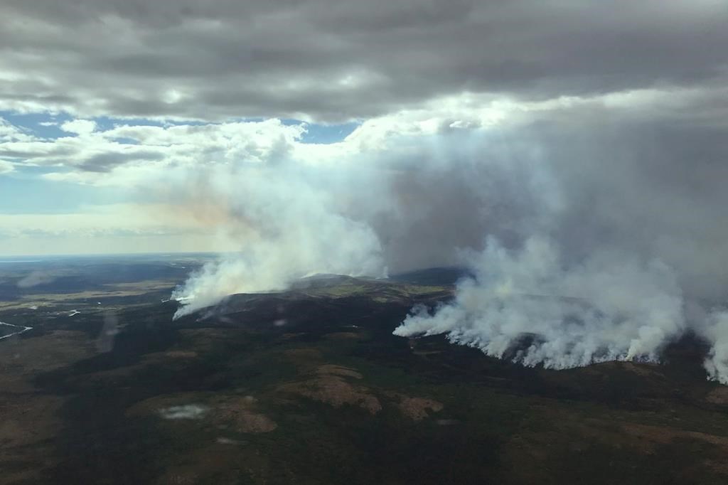 Large tundra wildfire in southwest Alaska threatens villages