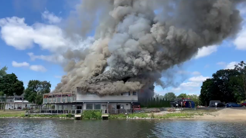 Old Marina restaurant completely destroyed after large blaze, community ...