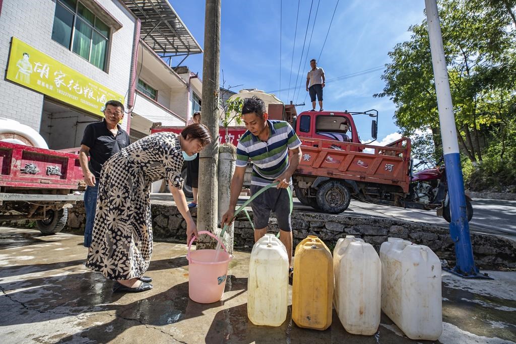 High temps, drought in China affect drinking water, crops