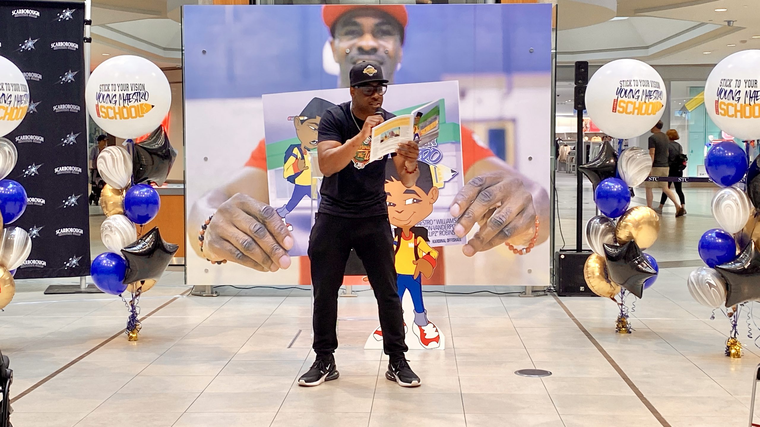 Hip hop star Maestro Fresh Wes officially launches children's book