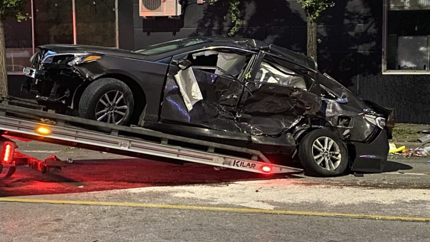 2 dead in two-vehicle crash in Hamilton involving police vehicle