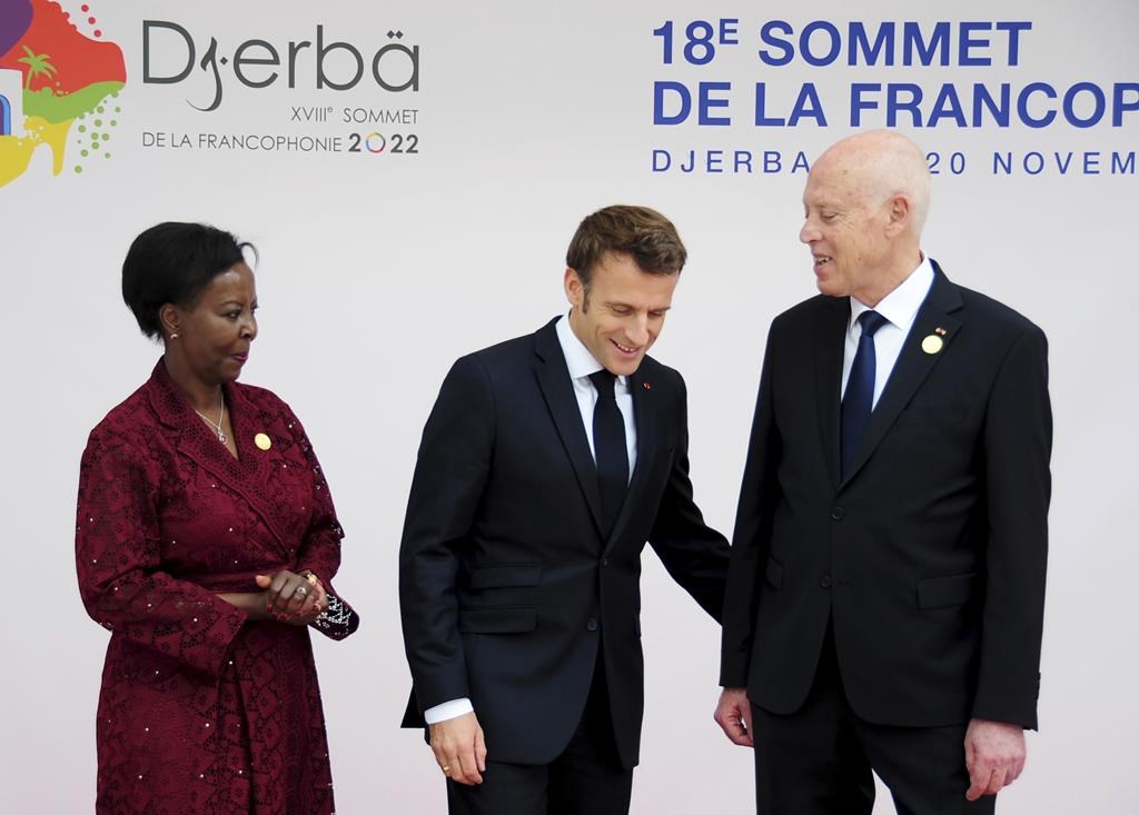 Leaders of French-speaking countries hold summit in Tunisia