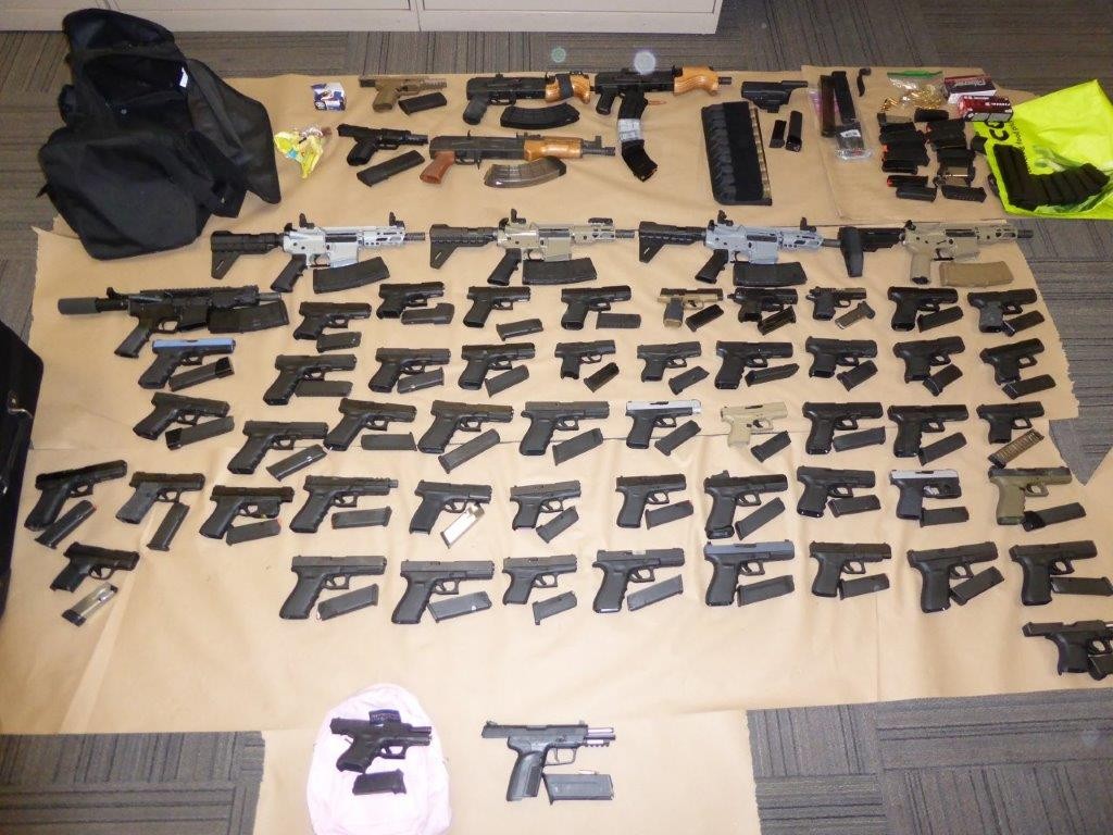 Toronto firearm trafficking probe leads to 4 arrests, 260 charges laid