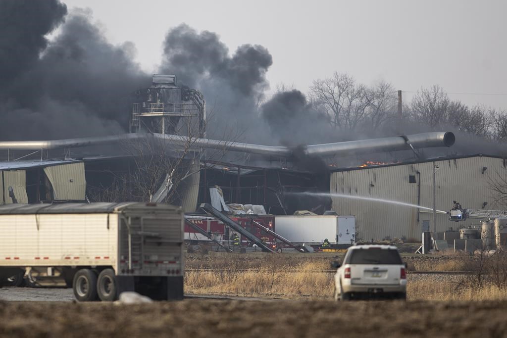 Officials order cleanup at Iowa plant rocked by explosion