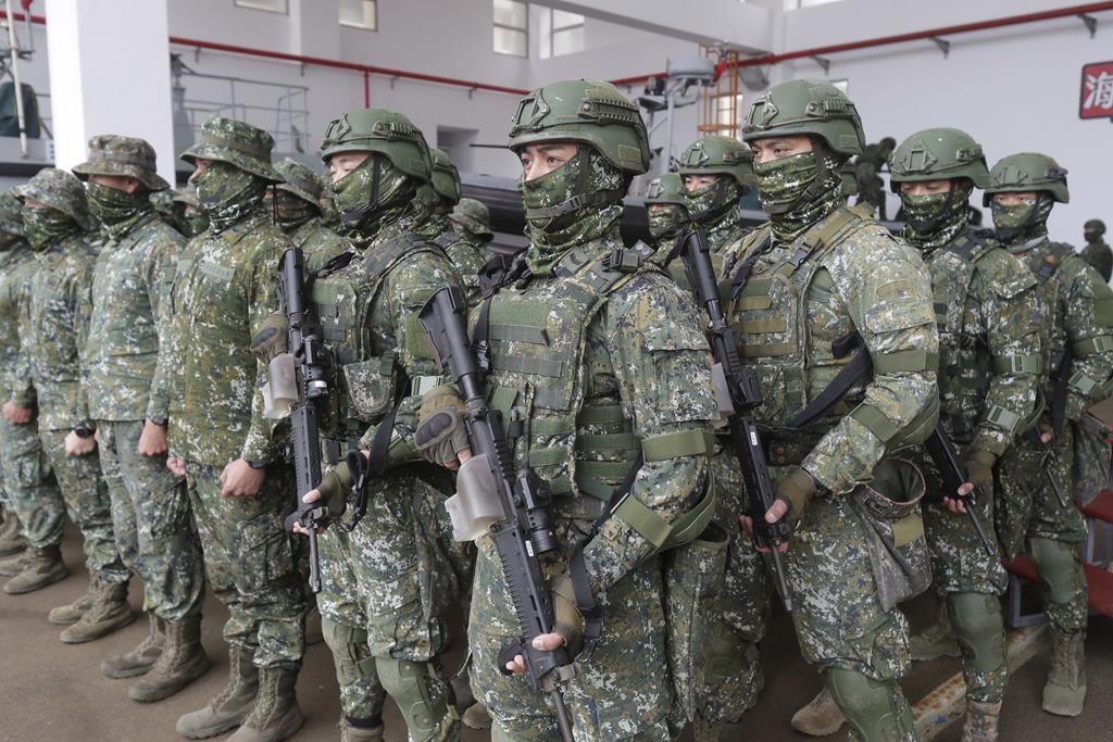 Taiwan's Tsai thanks troops after China military maneuvers