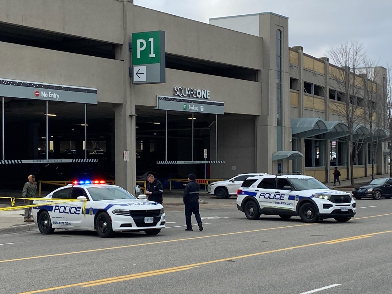 Male pedestrian injured after being hit by car in Mississauga