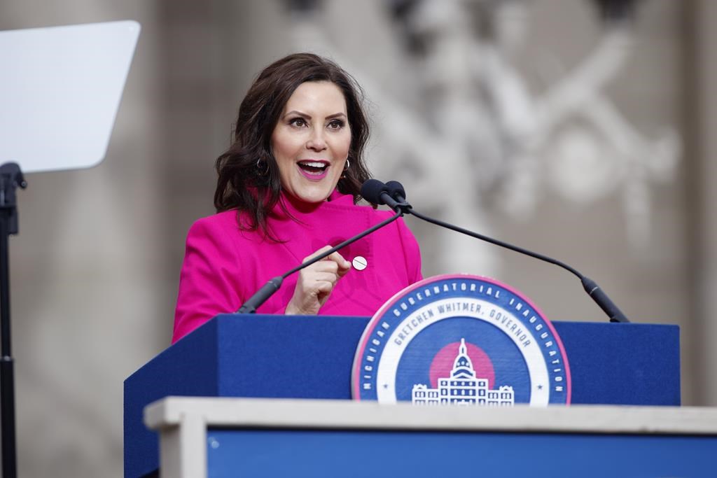 Historic term begins in Michigan as Whitmer, others sworn in