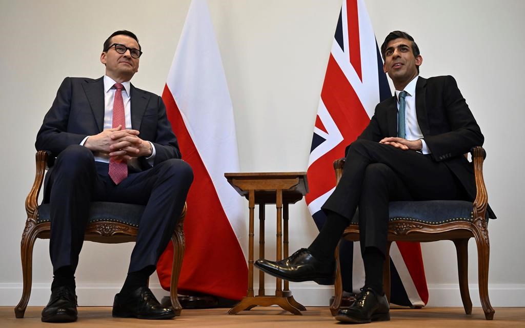 UK's Sunak: It's time to double down on support for Ukraine