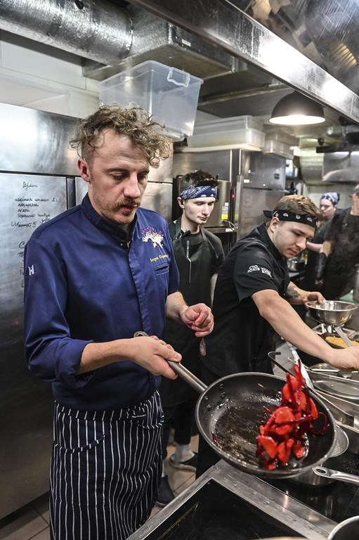 Borsch without a 't': Kyiv chef uses food to reclaim culture