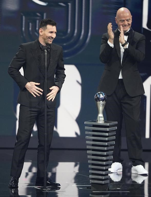 Messi and Putellas voted best players at FIFA awards again