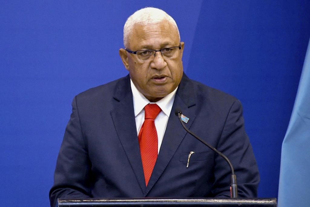Fiji's former leader Frank Bainimarama released on bail