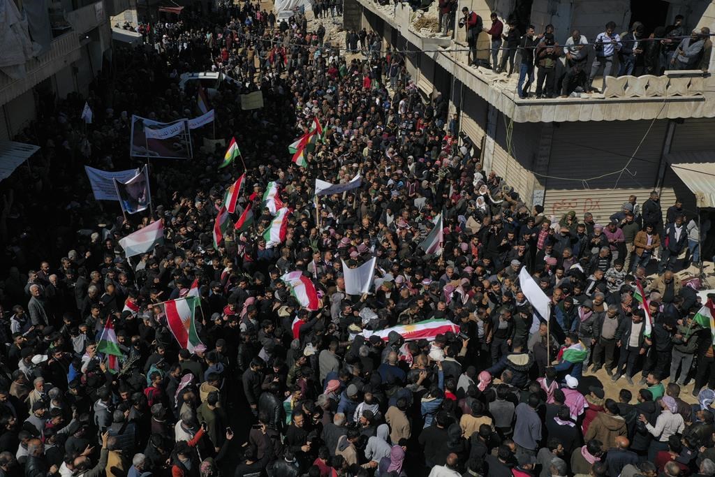Killing of Kurds in northern Syria sparks protests, tensions