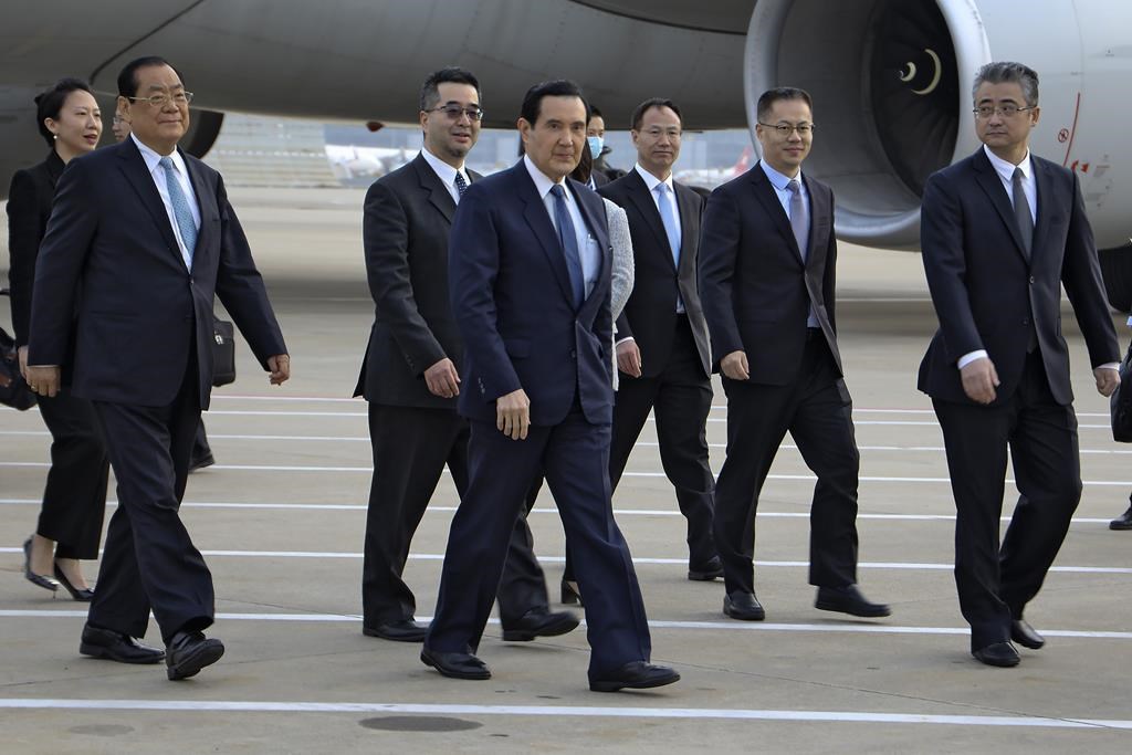 Taiwan's former leader Ma begins China visit