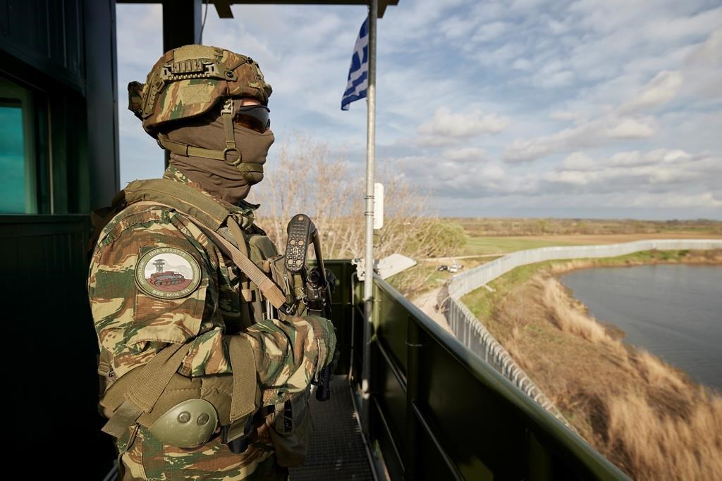 Greece's PM makes border wall extension an election pledge