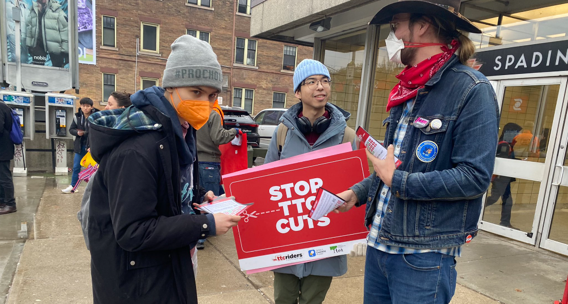 TTC service cuts spark protest from transit advocacy groups