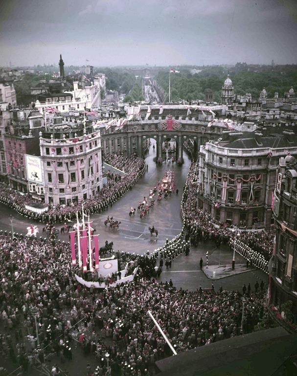 Queen Elizabeth’s coronation lifted Britain’s post-war gloom