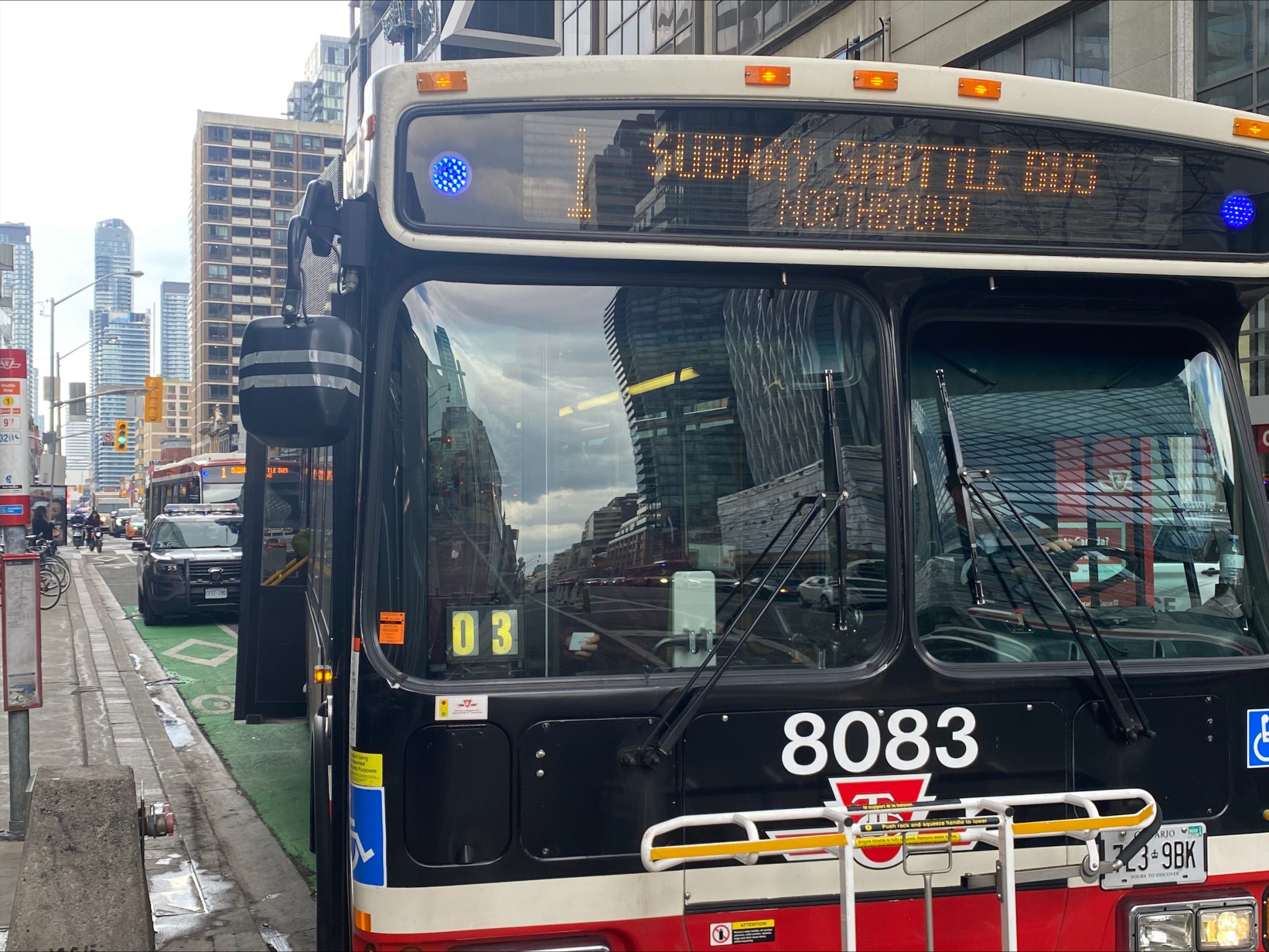 WATCH: Fire breaks out after explosion at Bloor-Yonge station