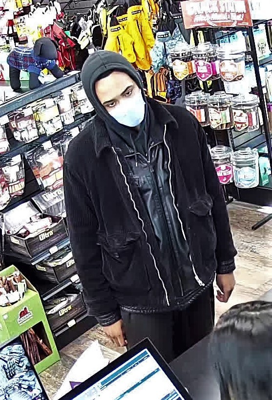 Police release images of suspect in retail robbery spree