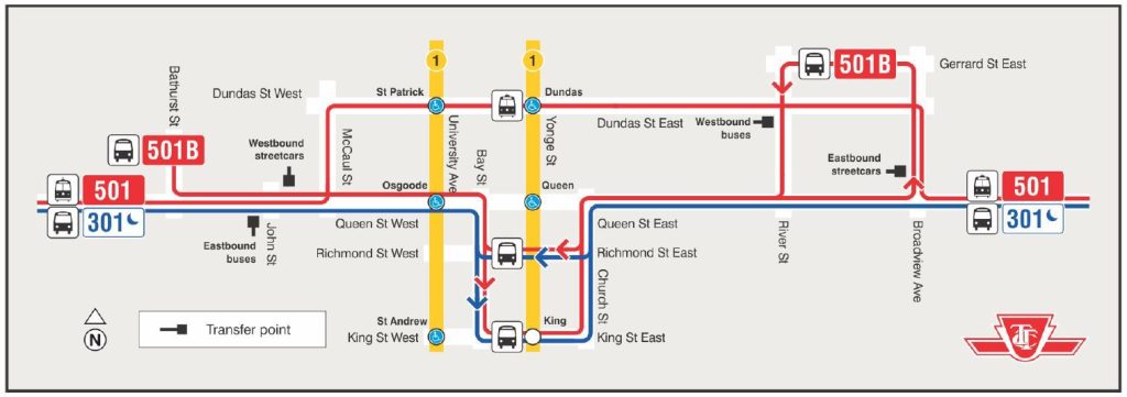 Downtown stretch of Queen Street to close for years starting next week