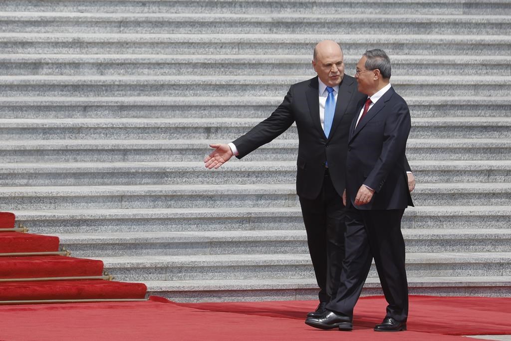 On Beijing visit, Russian prime minister says pressure from West is ...