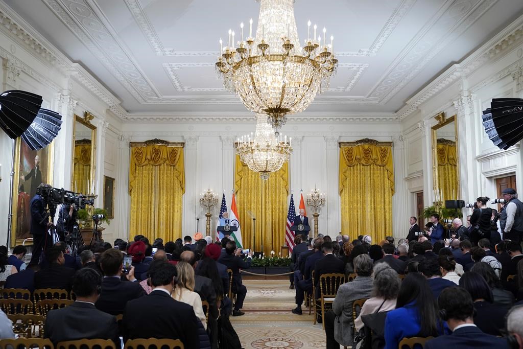 India's Modi meets the press at the White House - and takes rare questions