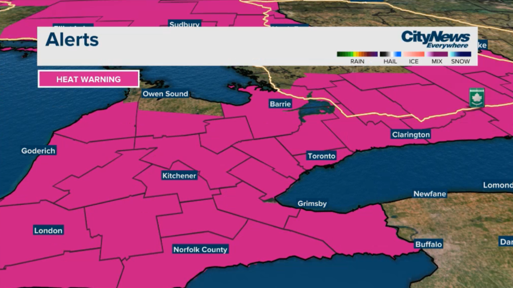 Heat warning issued for Toronto, GTA. Sweltering conditions to last ...