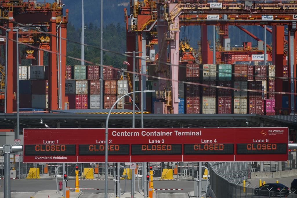 Railway container shipments plummet due to B.C. port strike that's ...