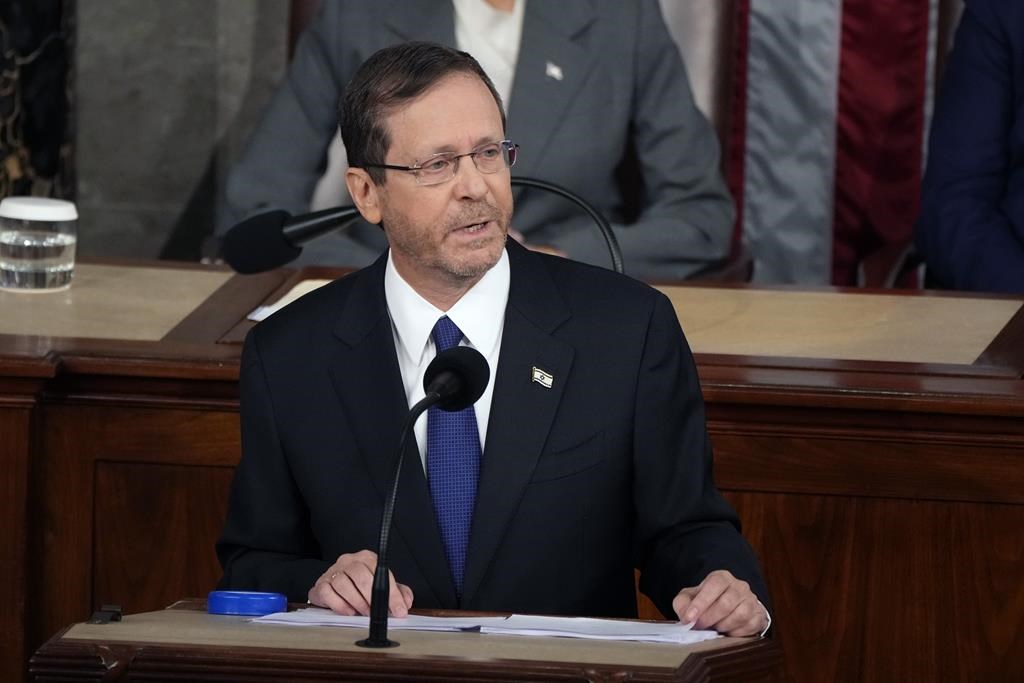 Israeli president seeks to reassure Congress on his country's democracy ...