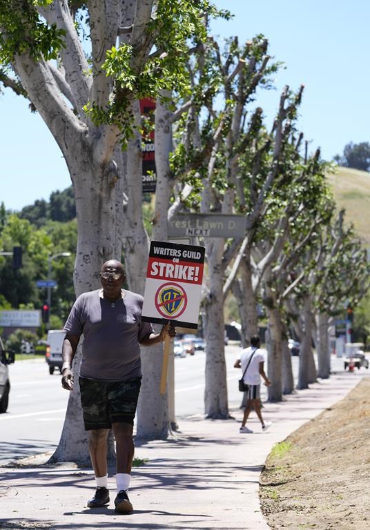 Trimmed trees outside LA studio become flashpoint for striking ...