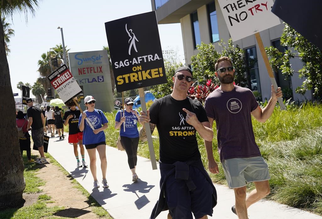 Dual strikes bring Hollywood to a screeching halt