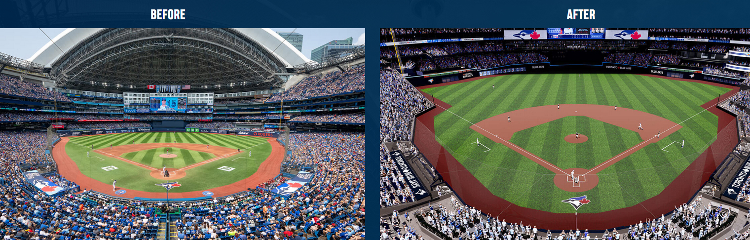 Blue Jays to reduce foul territory on field as part of 100 level ...