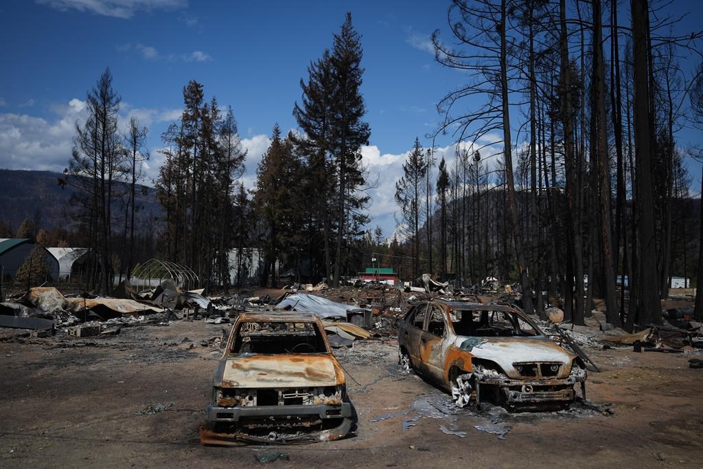 Shuswap wildfire ruin is revealed as B.C. faces 'sleeping giant' of drought