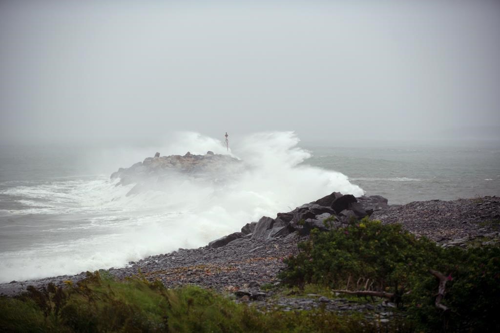 Now a post-tropical storm, Lee moves into Gulf of St. Lawrence