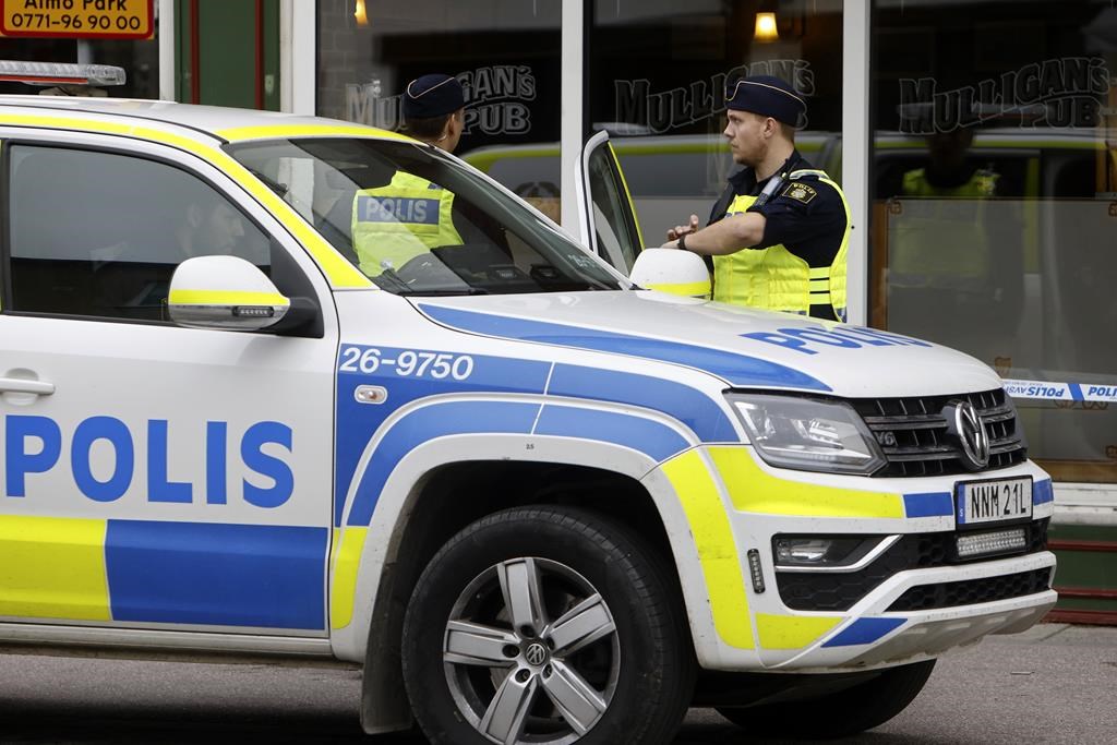A gunman opened fire in a crowded pub in Sweden, killing 2 men and ...