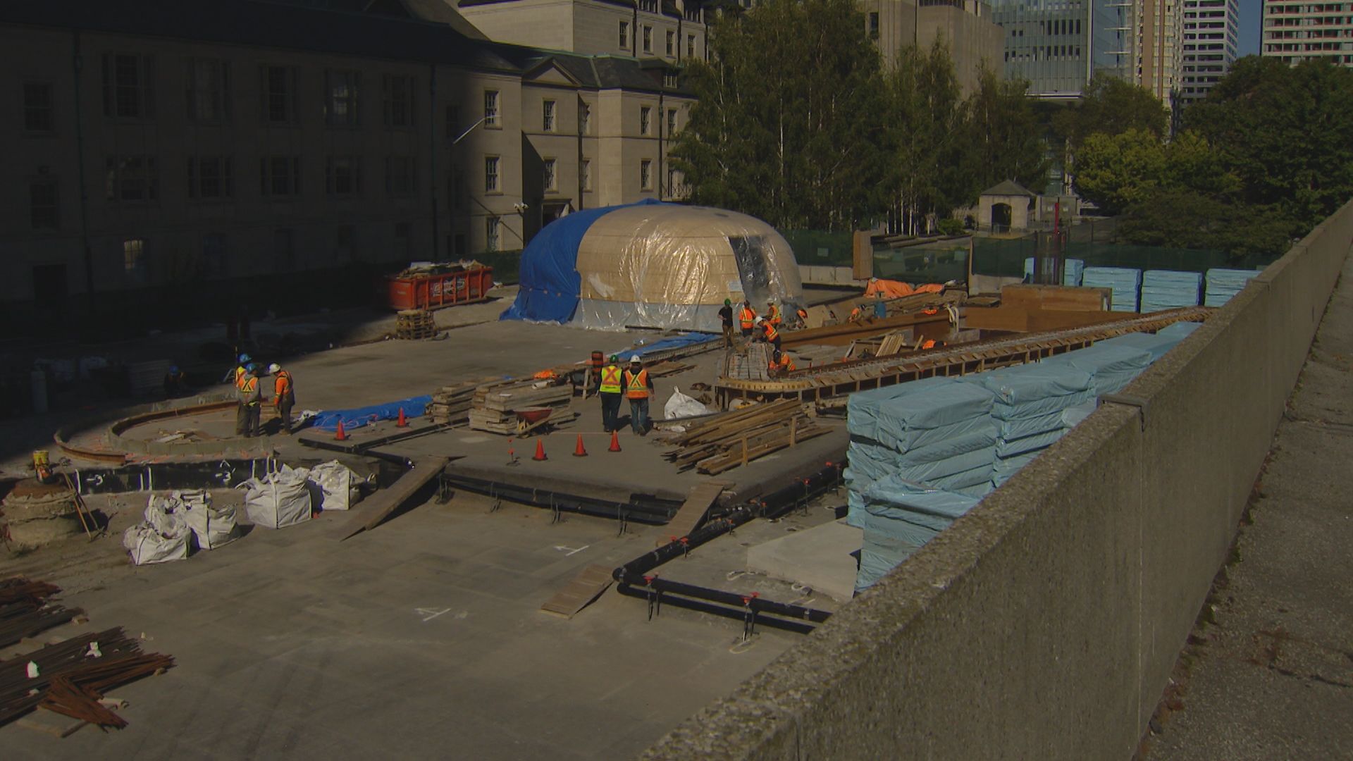 New Indigenous Spirit Garden taking shape at Nathan Phillips Square