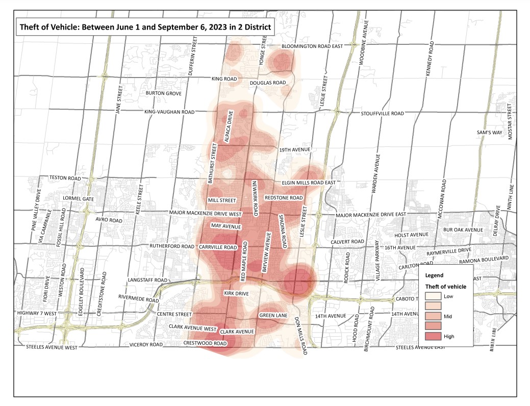 Police reveal which vehicles are most often targeted in auto thefts